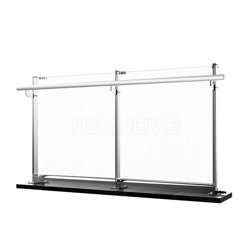 Guardrail Transparent LED Screen| LED glass barriers|LED guardrail ...
