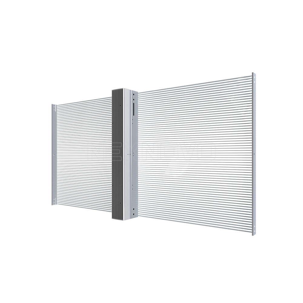 NJ glass window transparent screen | window advertising screen | retail ...