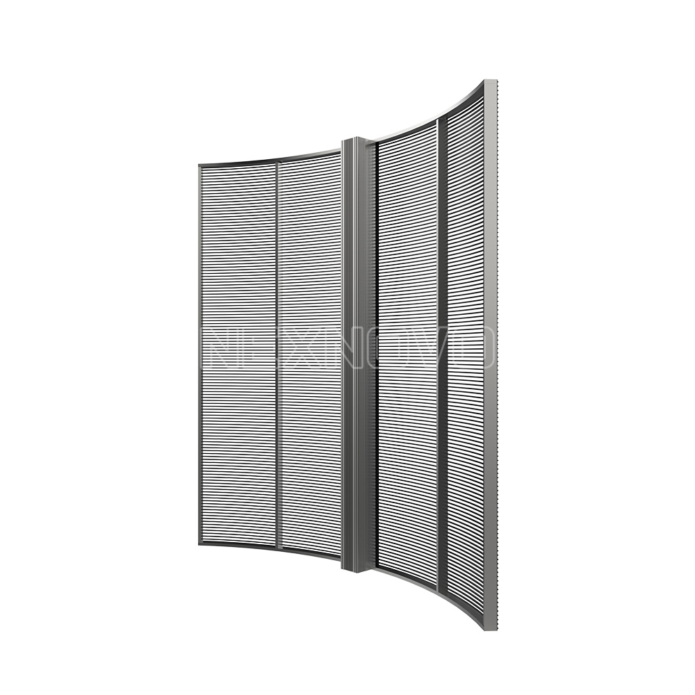 XF series arc transparent screen | creative transparent screen | round ...