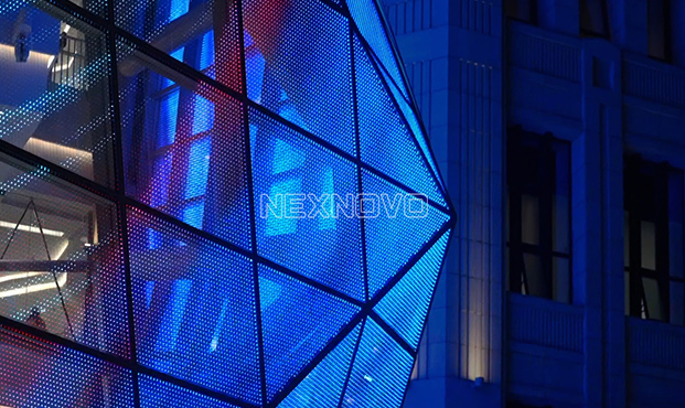 Transparent LED display|glass wall screen|transparent led poster|clear ...