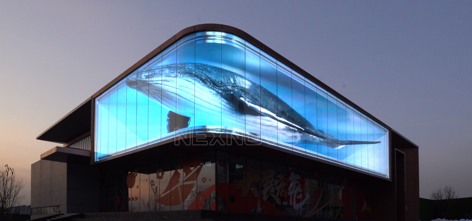 Transparent LED display|glass wall screen|transparent led poster|clear ...