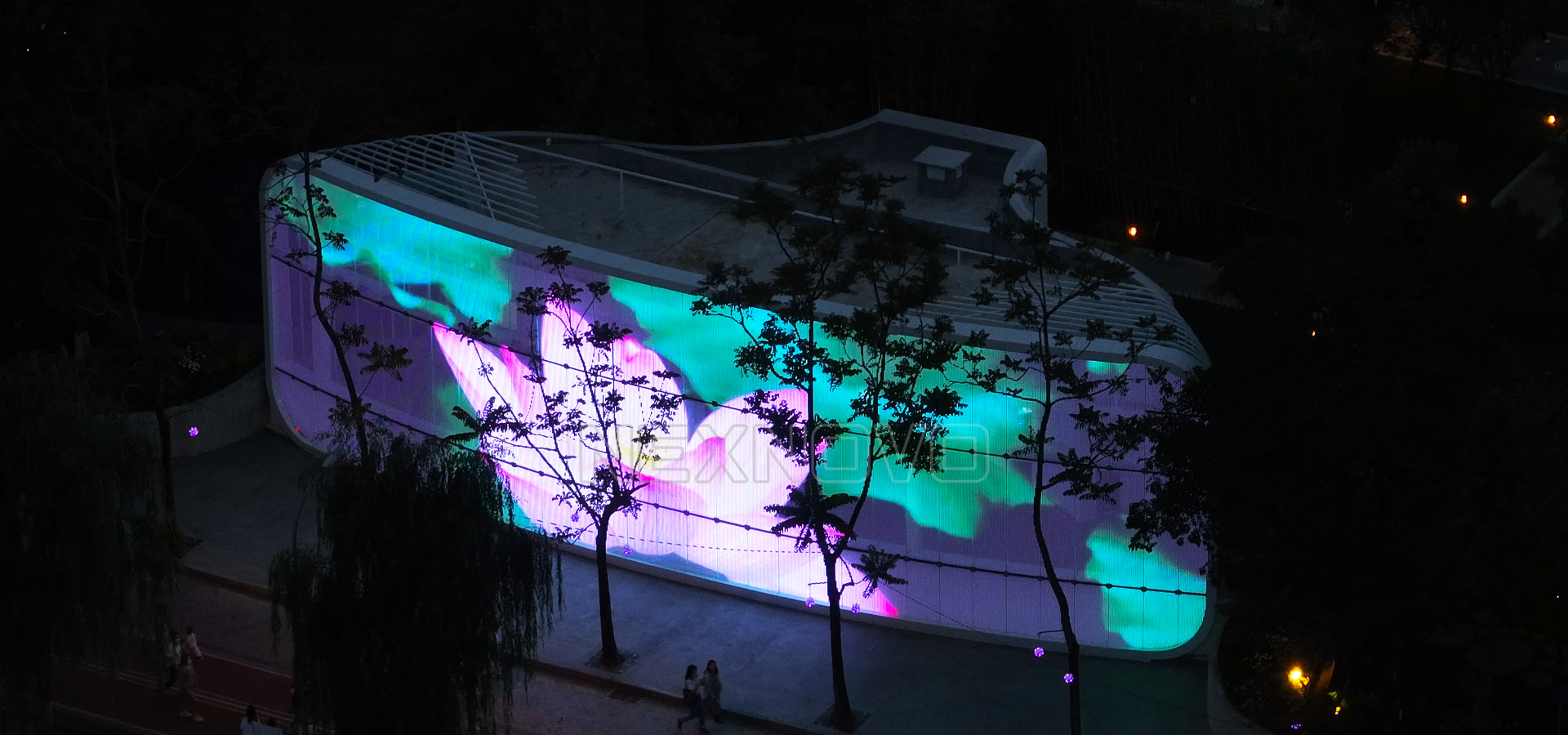 Transparent LED display|glass wall screen|transparent led poster|clear ...